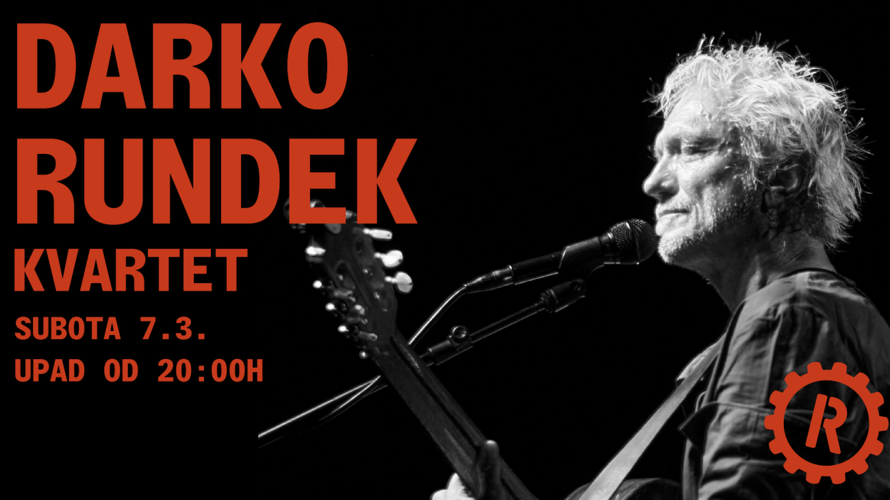Tickets for : DARKO RUNDEK KVARTET @ REGENERATOR, ZABOK 2026 | CoreEvent