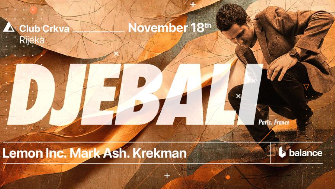 Ulaznice za : Djebali @ Crkva Club 2023 | CoreEvent