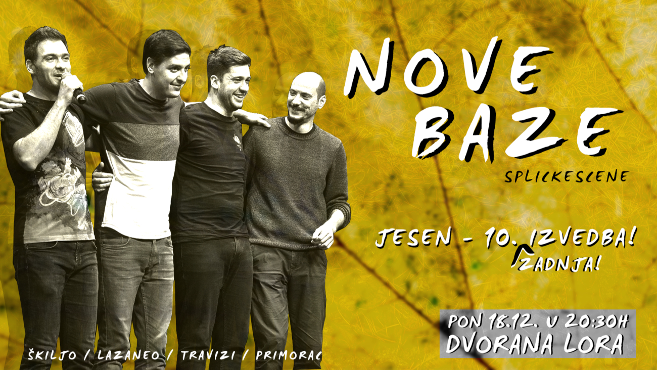 Ulaznice za : Dvorana Lora, Split: Nove baze SplickeScene JESEN ...