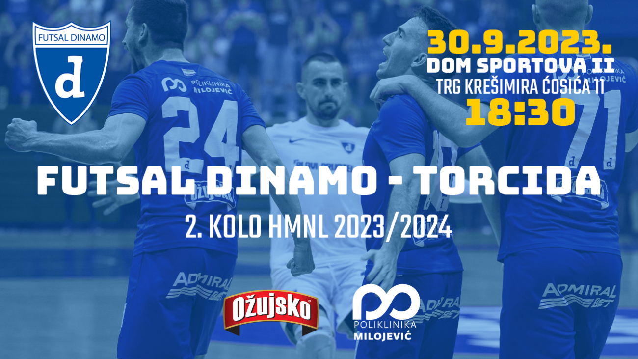 Ulaznice za : FUTSAL DINAMO - TORCIDA 2023 | CoreEvent
