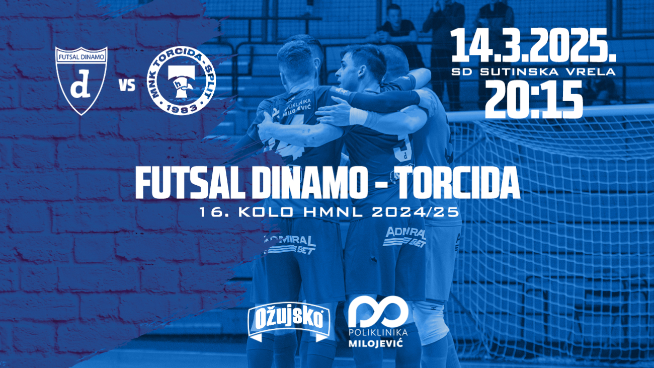 Ulaznice za : FUTSAL DINAMO - TORCIDA 2025 | CoreEvent