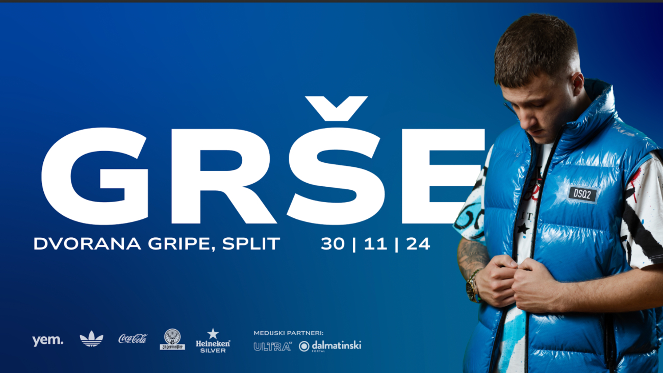 Tickets for : GRŠE U DVORANI GRIPE 2024 | CoreEvent