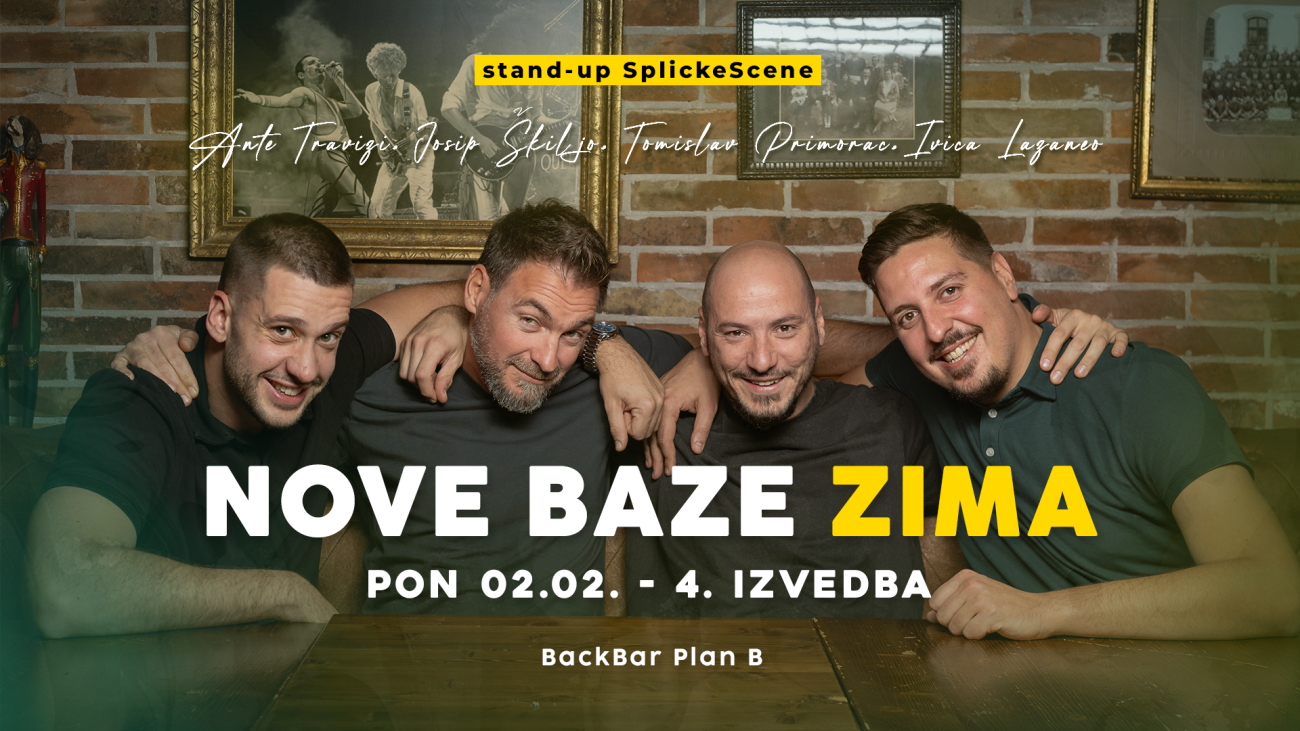 Tickets for : RASPRODANO! Nove baze SplickeScene ZIMA - 4. IZVEDBA ...
