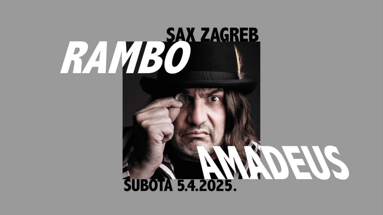Tickets for : Rambo Amadeus u Saxu! 2025 | CoreEvent
