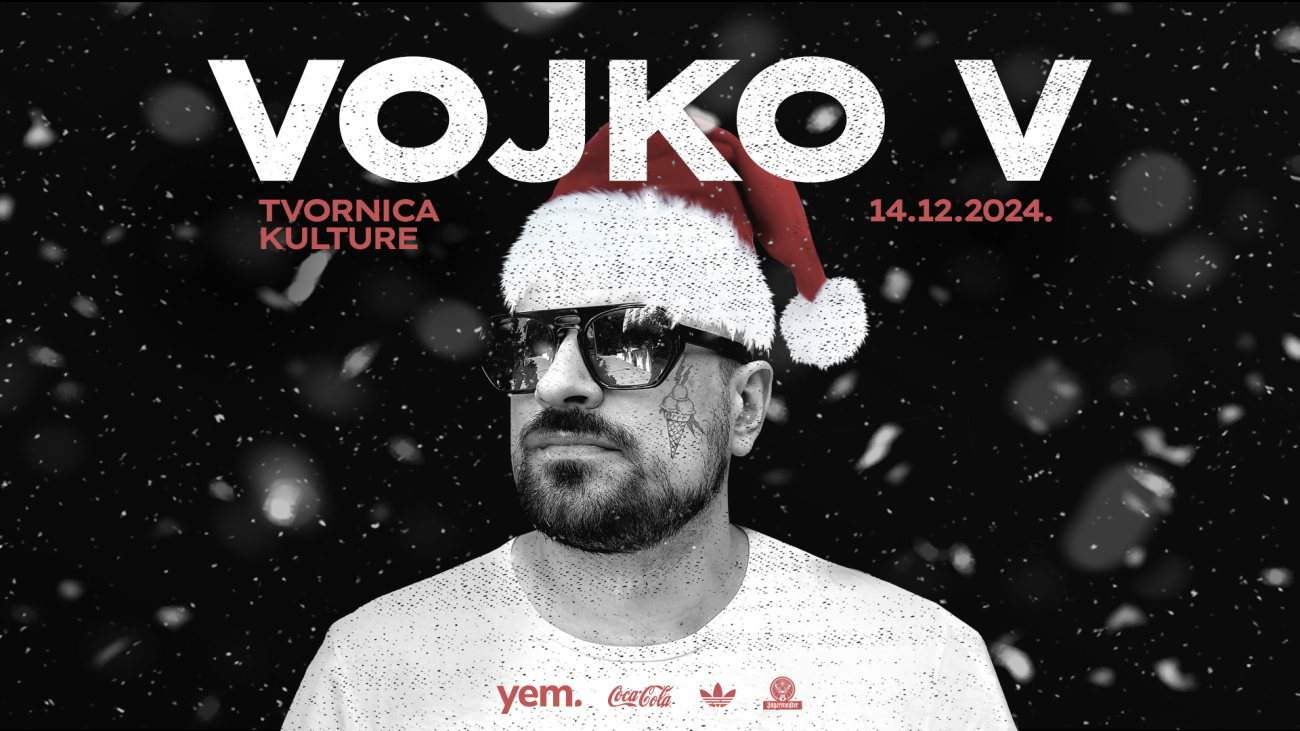 Ulaznice za : VOJKO V U TVORNICI KULTURE 2024 | CoreEvent